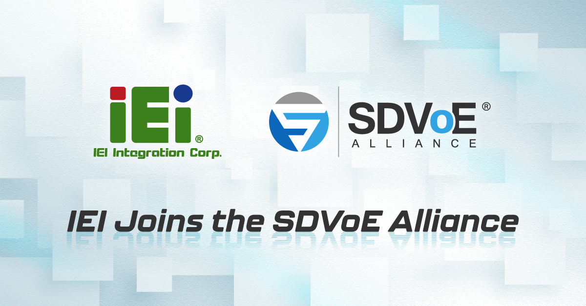 IEI Joins the SDVoE Alliance