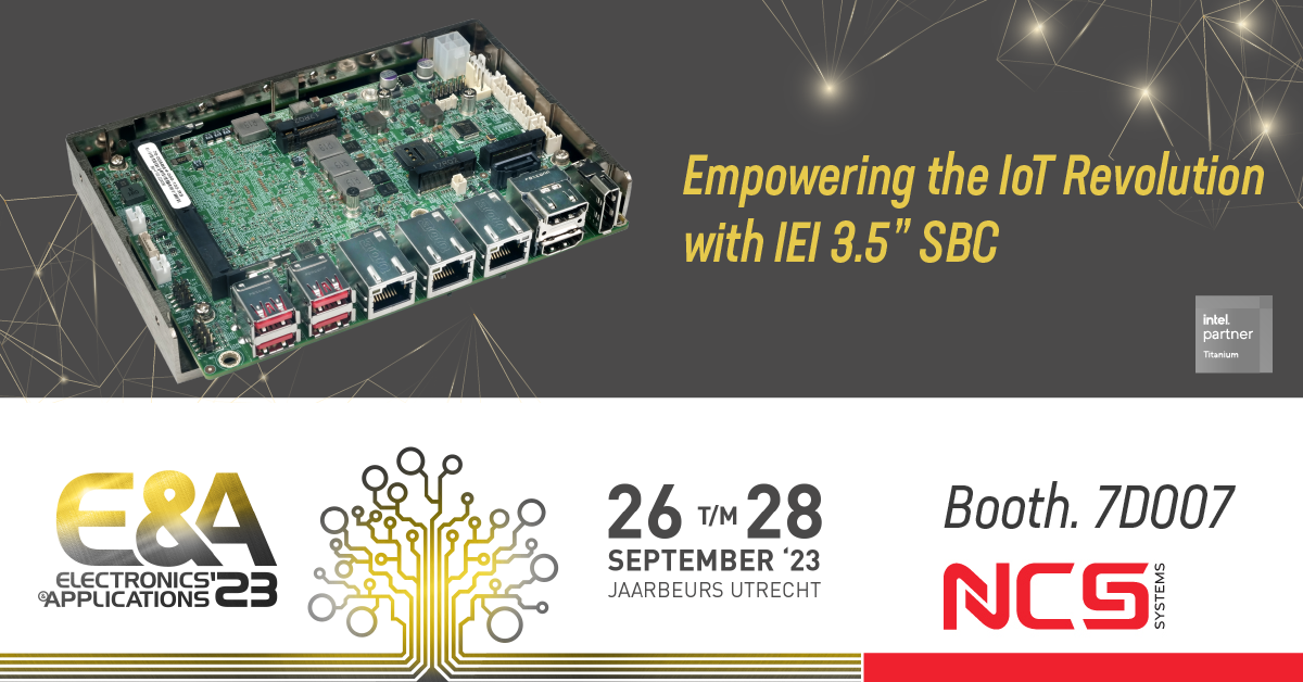 Witness the Excellence of IEI 3.5'' SBC at E&A 2023!