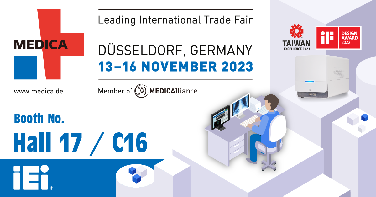 IEI showcase AI precision medical solution at MEDICA 2023