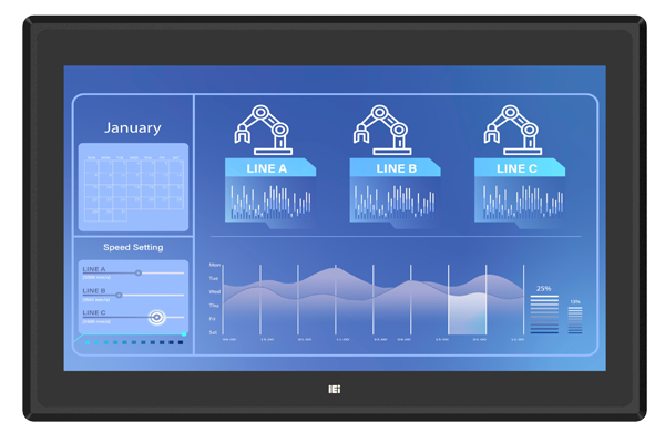 PPC2-CW22-ADL 21.5'' Panel PC for Heavy Industry